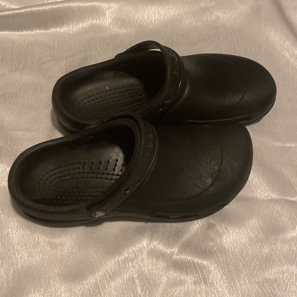 Crocs Close Black Kitchen Super Comfy Size 9 Men Wome… - Gem